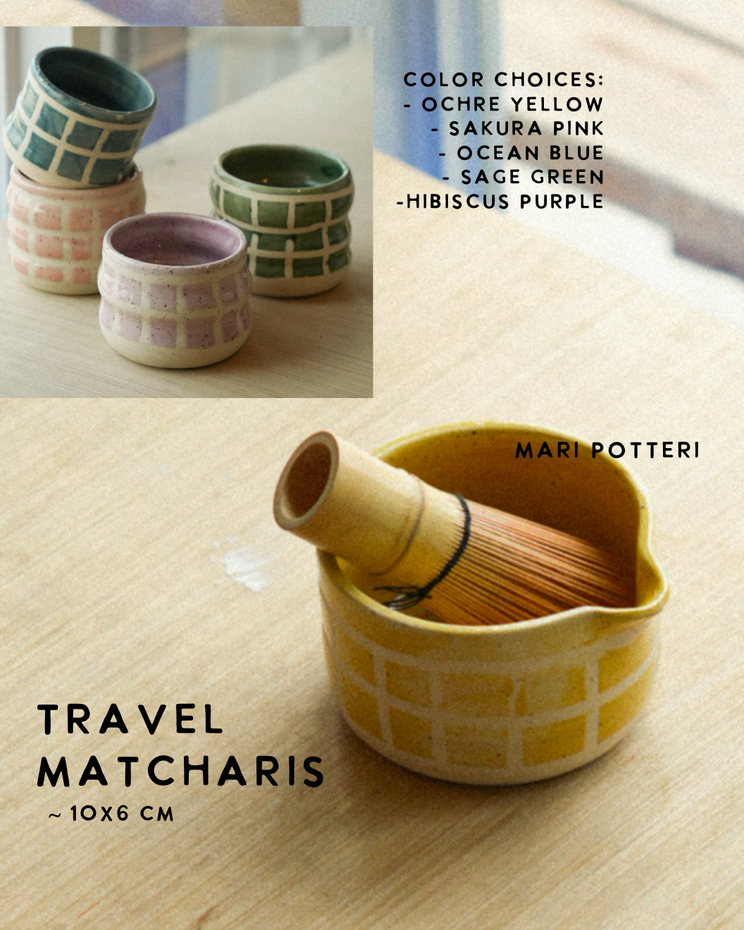 MARI POTTERI TRAVEL MATCHARI – MARI MANALO ART