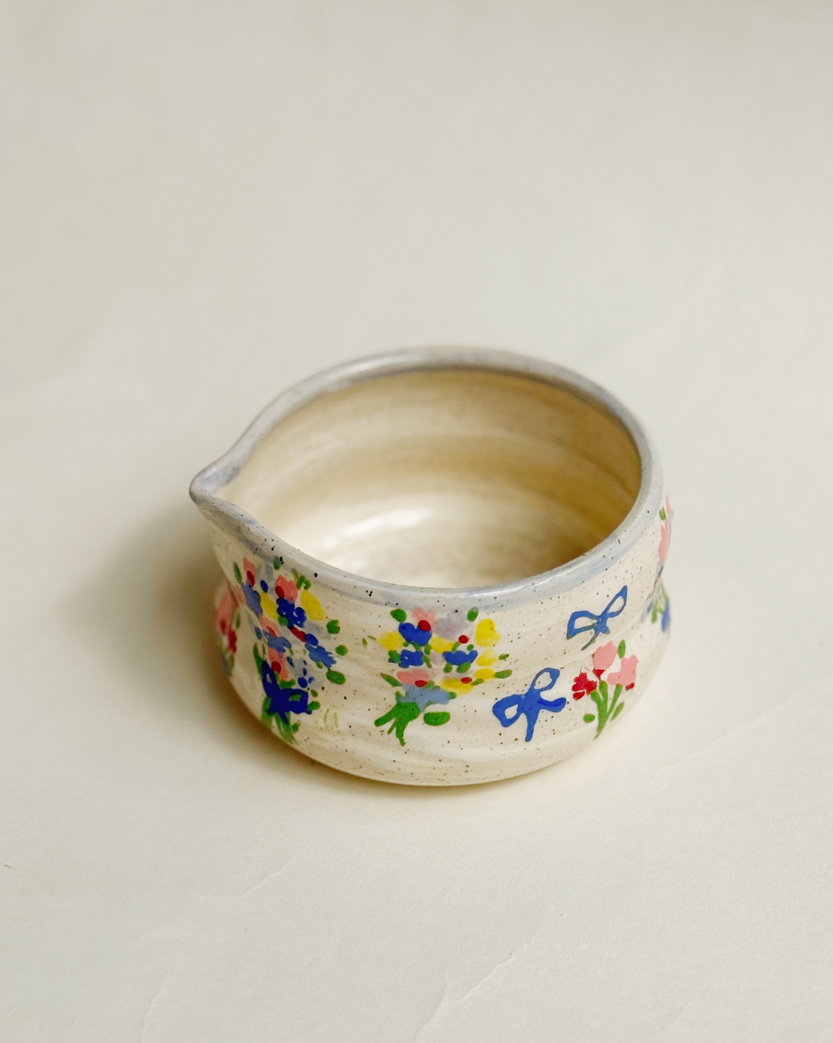 MARI POTTERI BOUQUETS & BOWS MATCHARI 2 ( matcha bowl ) – MARI MANALO ART