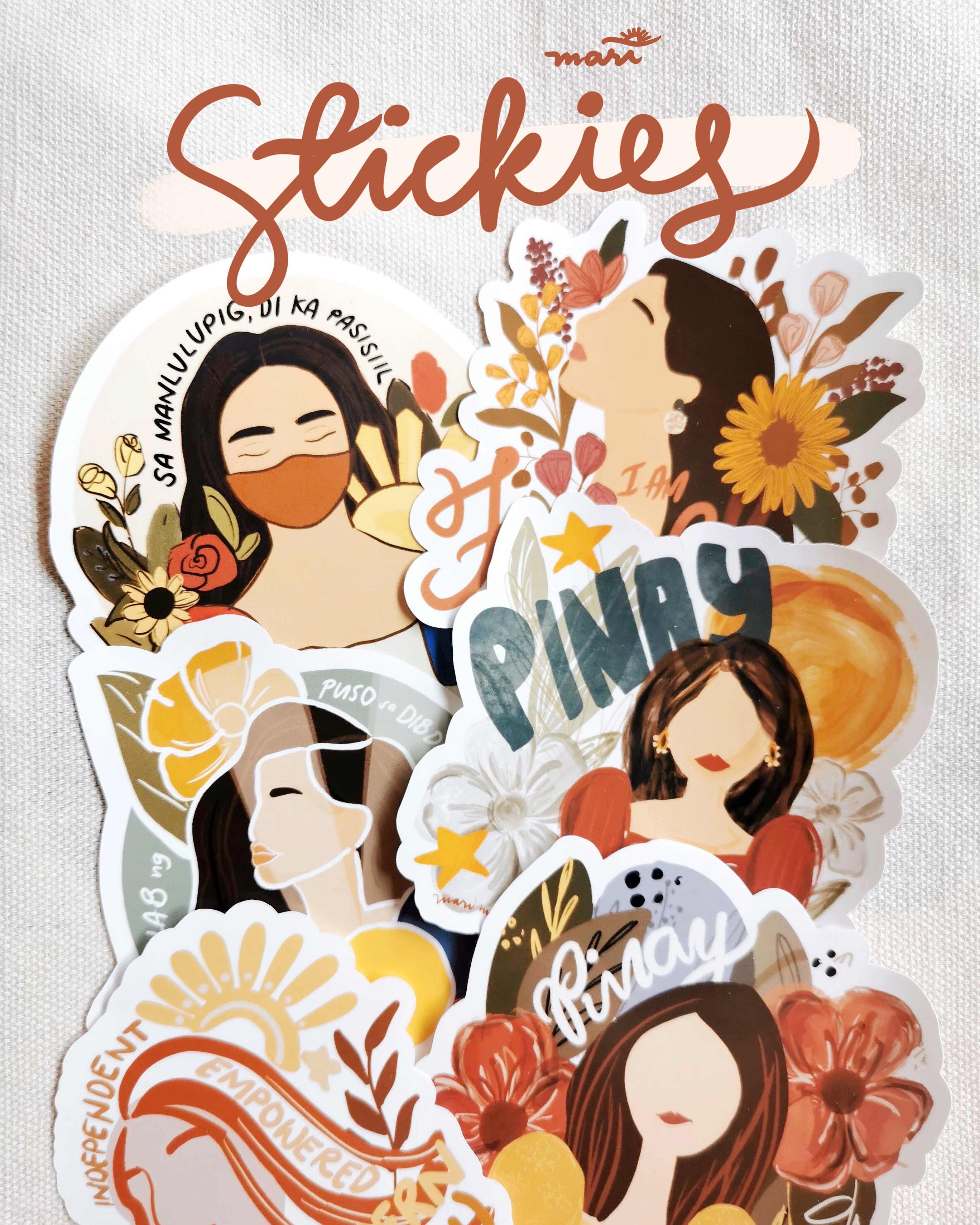 PINAY STICKER – MARI MANALO ART